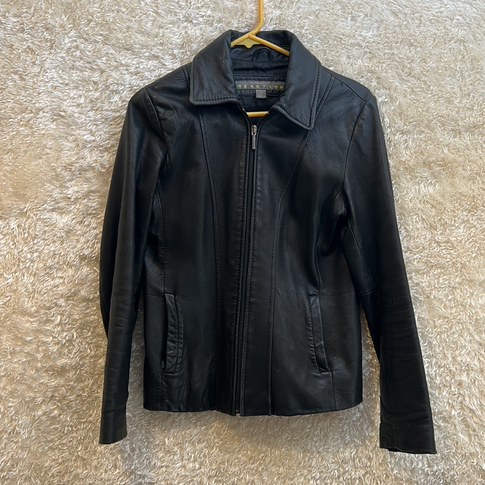 Avanti Vintage Oversized Leather Jacket - Gem